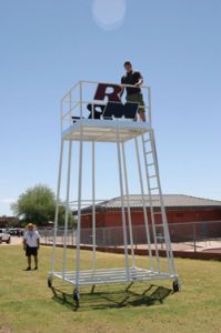 Marching Band Tower | Portable Director Towers - Cliff's Welding, Inc.